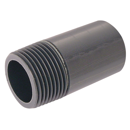 UPVC PLAIN X THREAD NIPPLE - Specialised pipe & services LTD